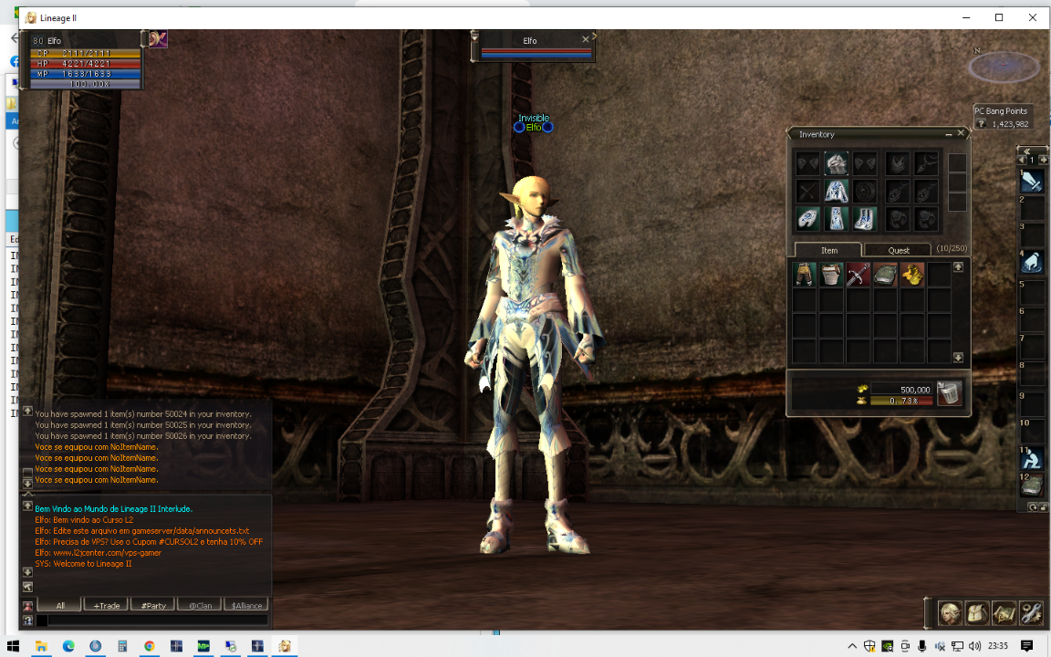 Vesper Crystal funcinando 100% - C1 - Interlude - L2JBrasil - A Maior e ...