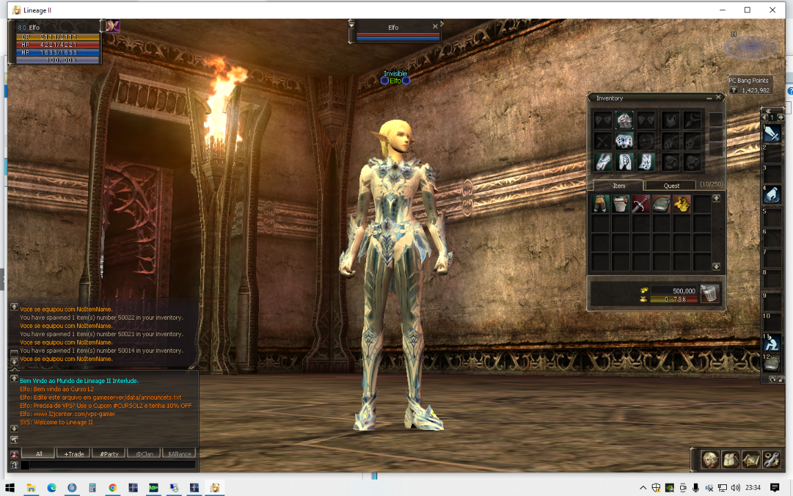 Vesper Crystal funcinando 100% - C1 - Interlude - L2JBrasil - A Maior e ...