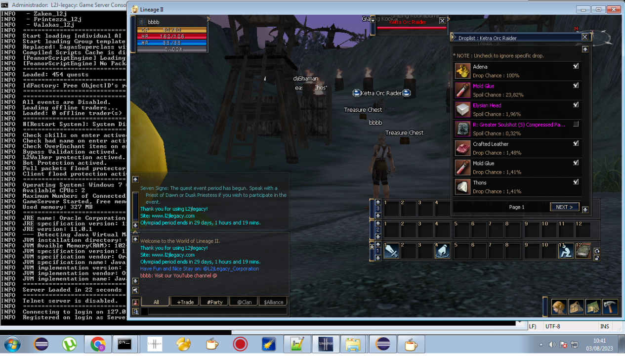 HTML NO JAVA - Dúvidas - L2JBrasil - A Maior e mais antiga Comunidade de Lineage 2 da América Latina