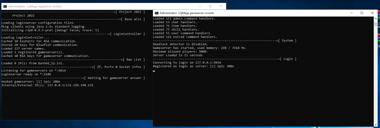 Server com nome errado e ping 9999 - Dúvidas - L2JBrasil - A Maior e ...