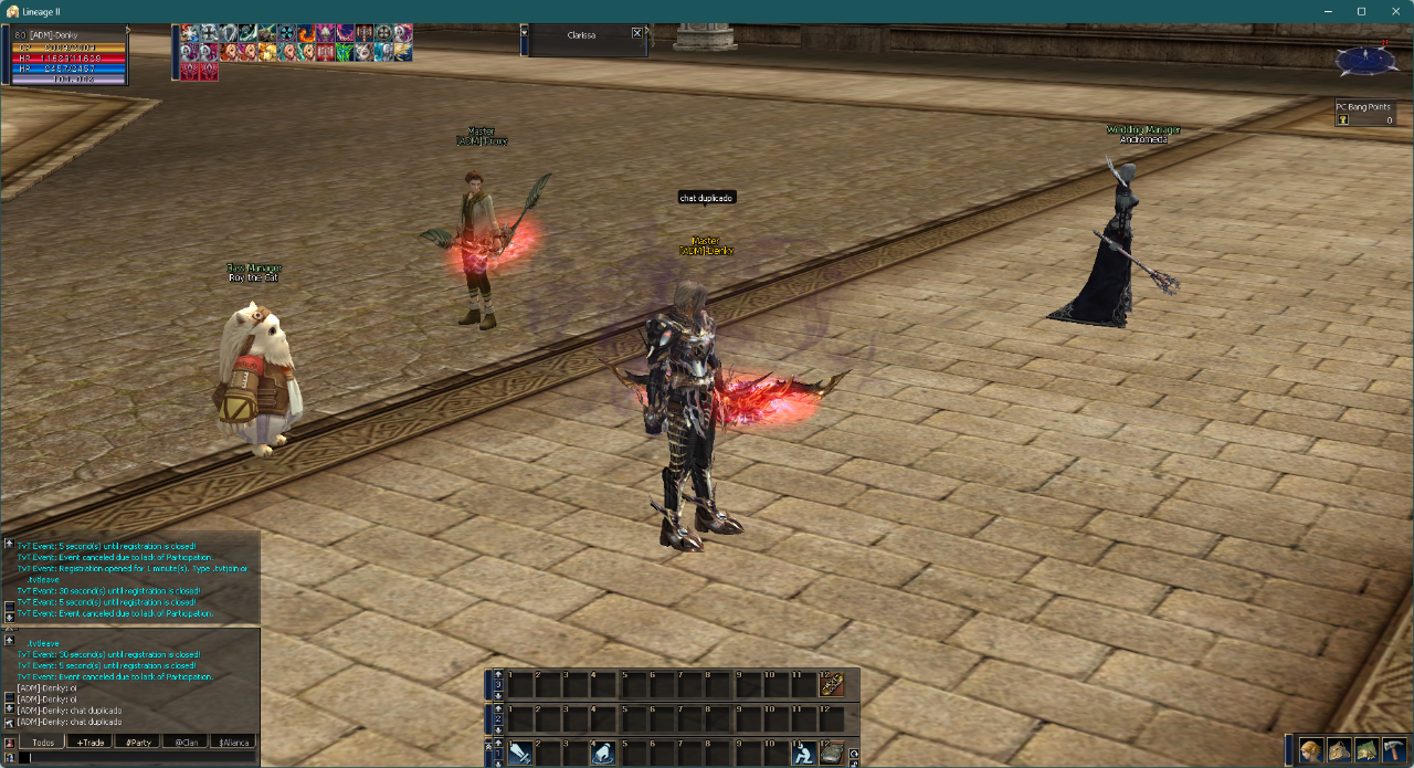 chat duplicado na Acis 400+ - Dúvidas - L2JBrasil - A Maior e mais ...