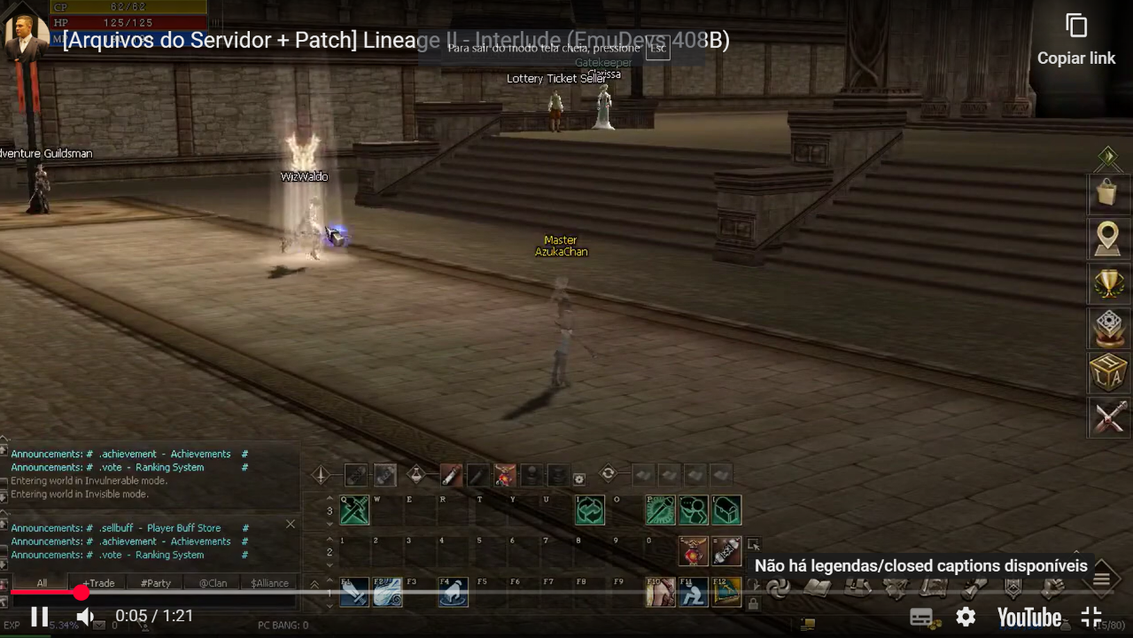 interface para l2j Emudevs 408b - Pedidos - L2JBrasil - A Maior e mais ...