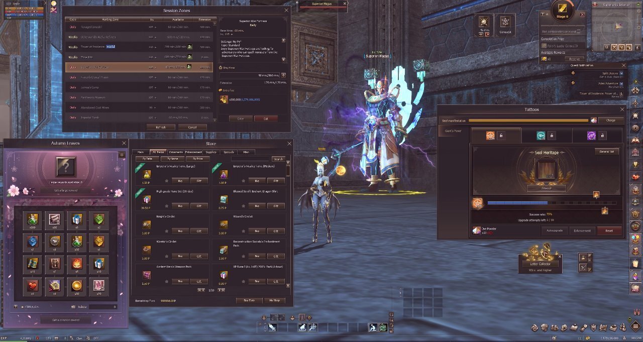 L2J Mobius Live 12.3 - Superion - Prelude of War & Homunculus (2019 ...