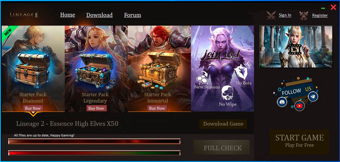 L2J Mobius Live 12.3 - Superion - Página 2 - Prelude of War ...