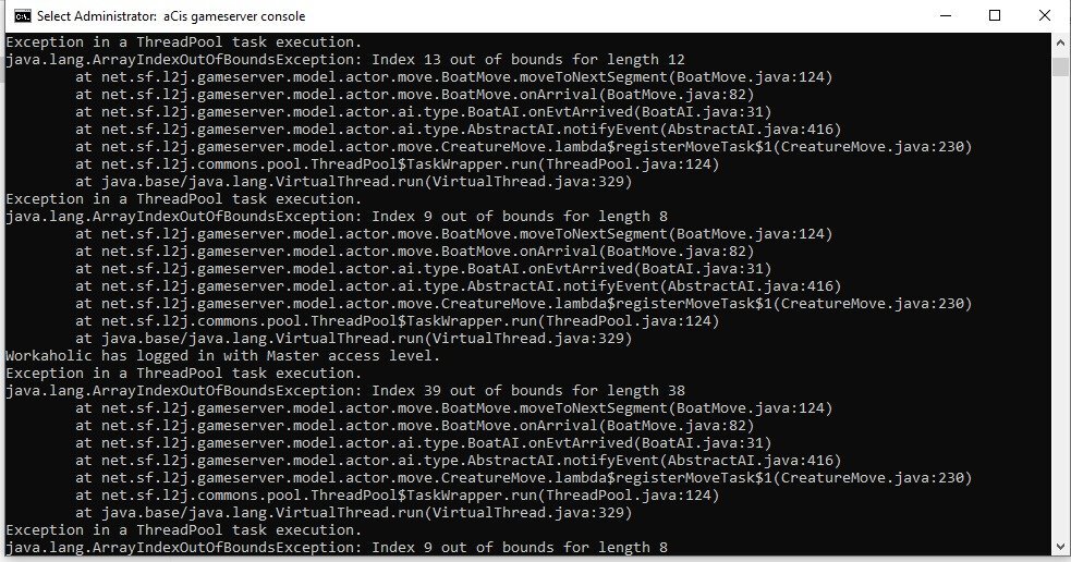 aCis revision 409 - Página 3 - Interlude (2007) - L2JBrasil - A Maior e ...