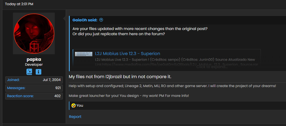 L2J Mobius Live 12.3 - Superion - Prelude of War & Homunculus (2019 ...