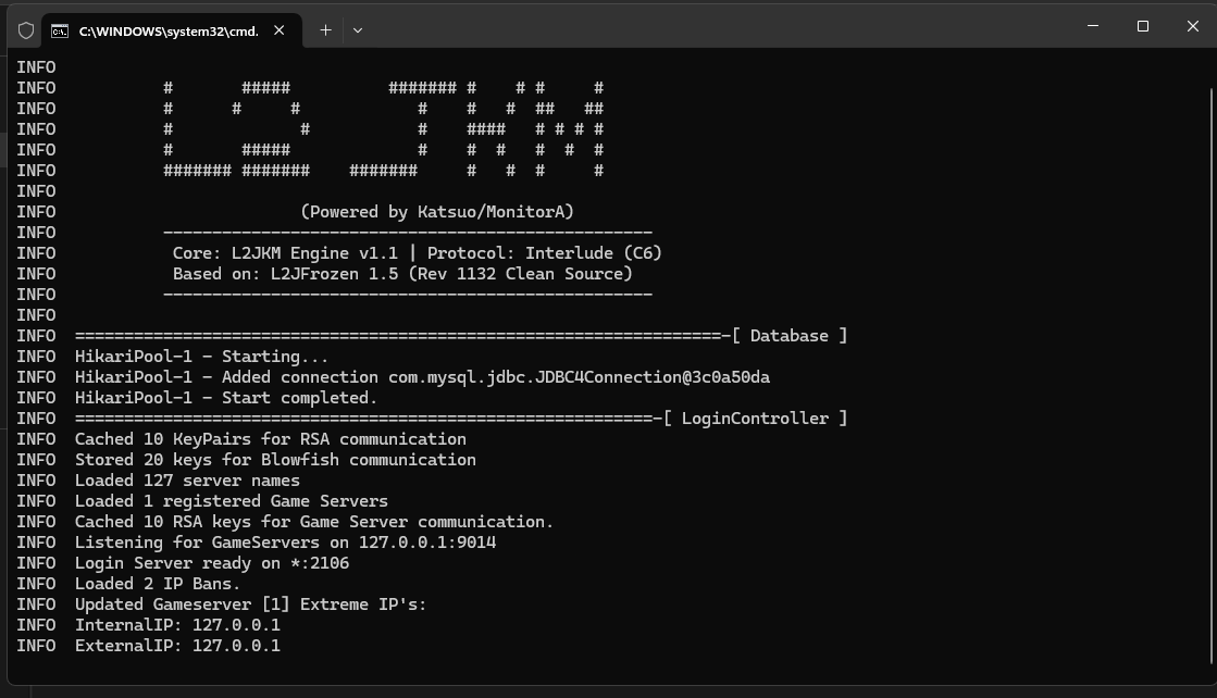 L2JKM Project v1.1 - Revisão 2026 (Engine - Refatoração Core, Segurança ...